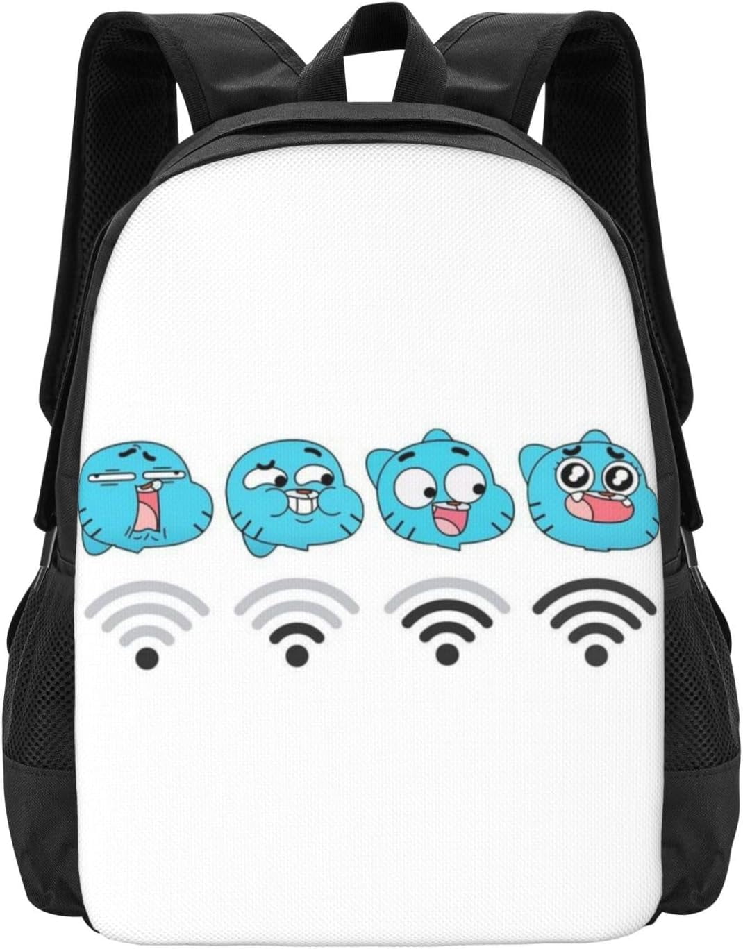 Cartoon Darwin Backpack The Amazing Anime World Of Gumball Character ...