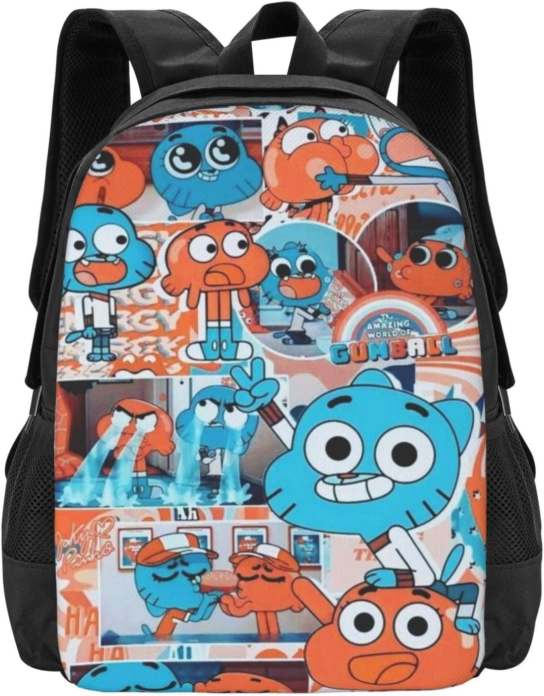 Cartoon Darwin Backpack The Amazing Anime World Of Gumball Character ...