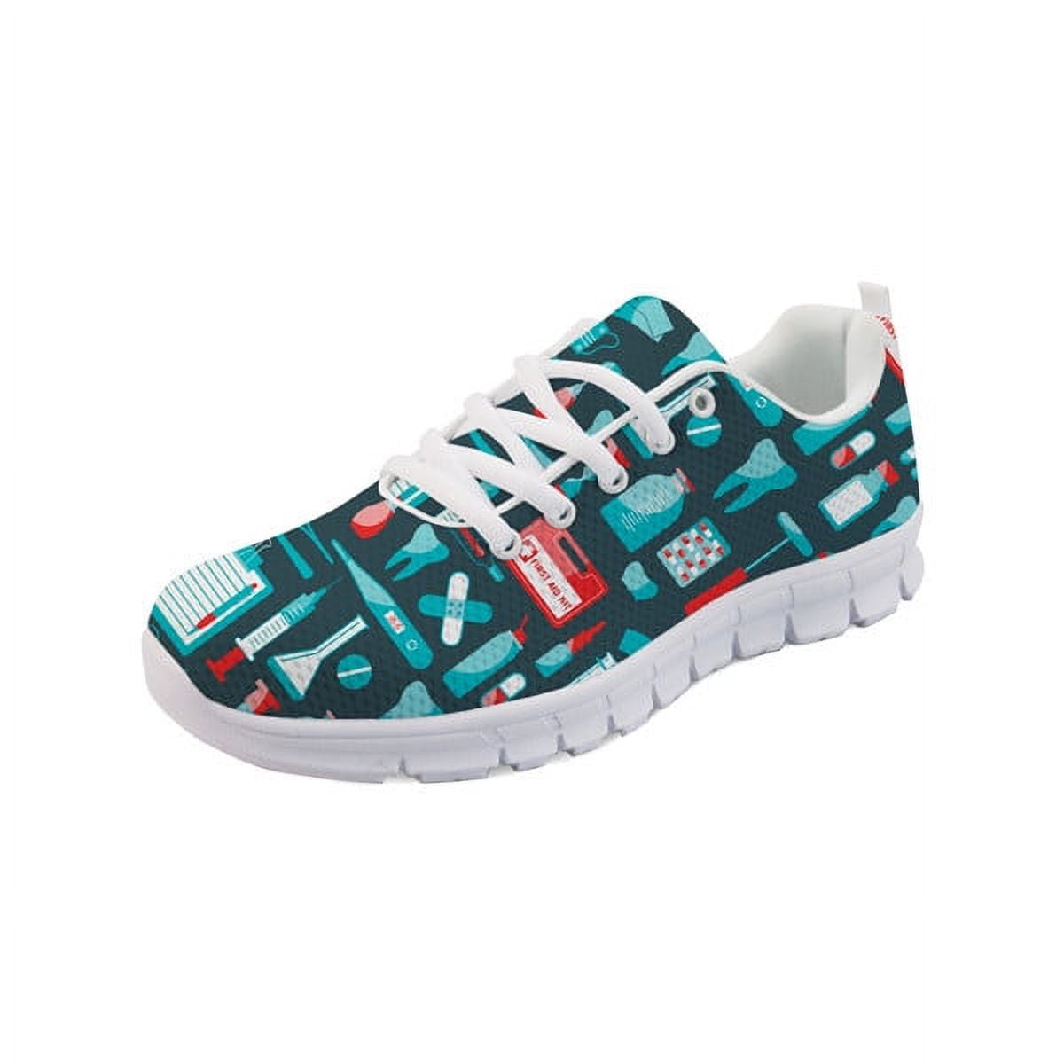 Cartoon Dentist/Teeth Pattern Summer Woman Flats Shoes Spring/Autumn ...