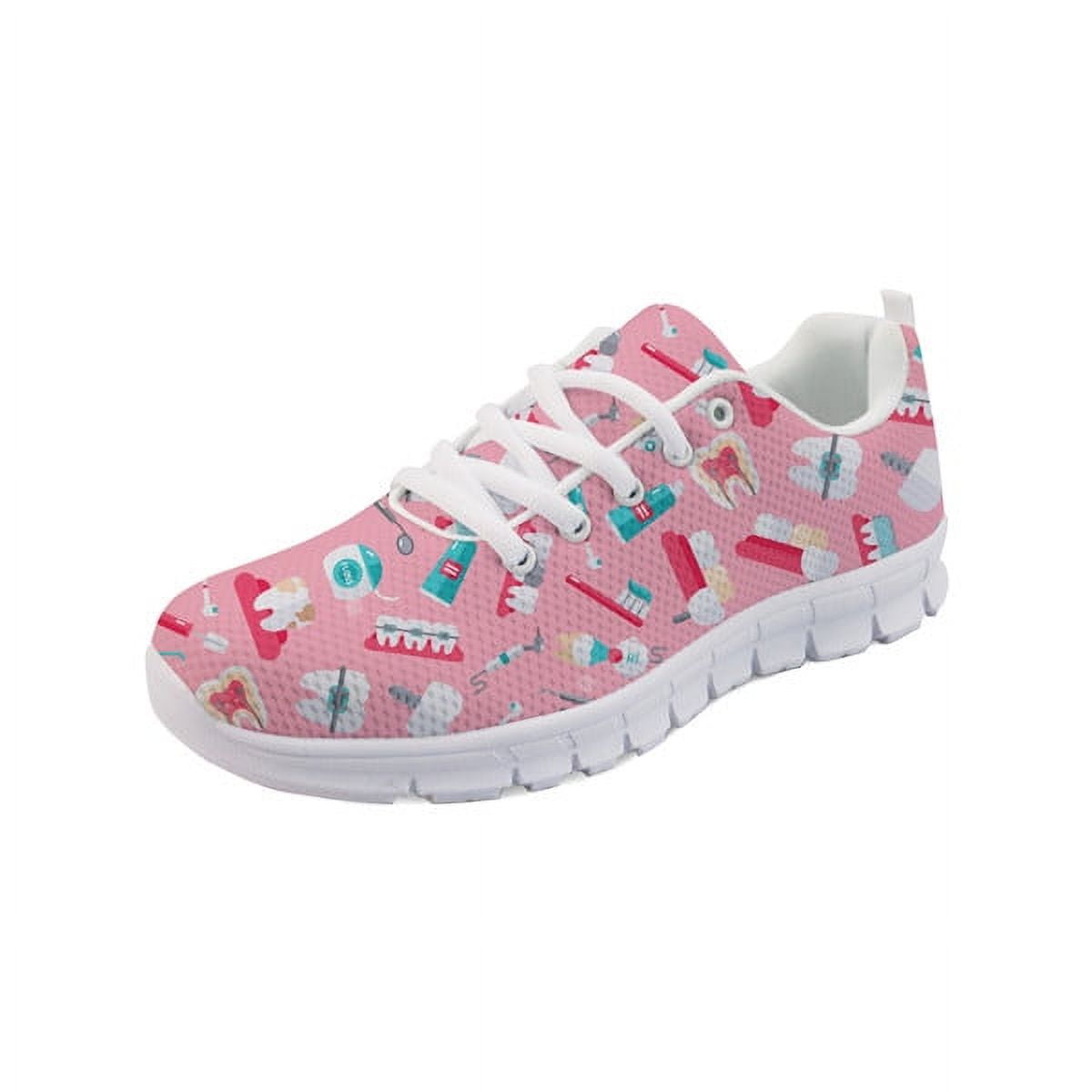 Cartoon Dentist/Teeth Pattern Summer Woman Flats Shoes Spring/Autumn ...