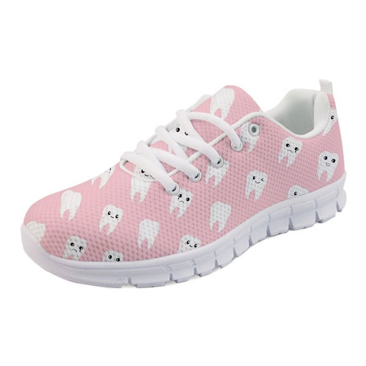 Cartoon Dentist/Teeth Pattern Summer Woman Flats Shoes Spring/Autumn ...