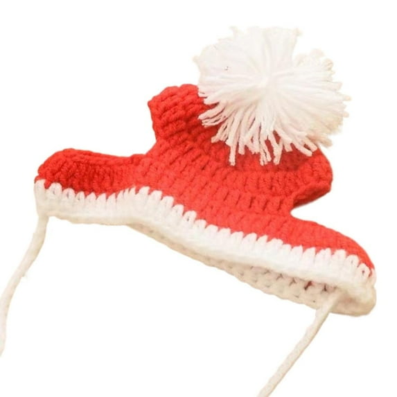 Cartoon Design Knit Cute Dog Hat Soft Cat Hat Rabbit Hat, Handmade ...