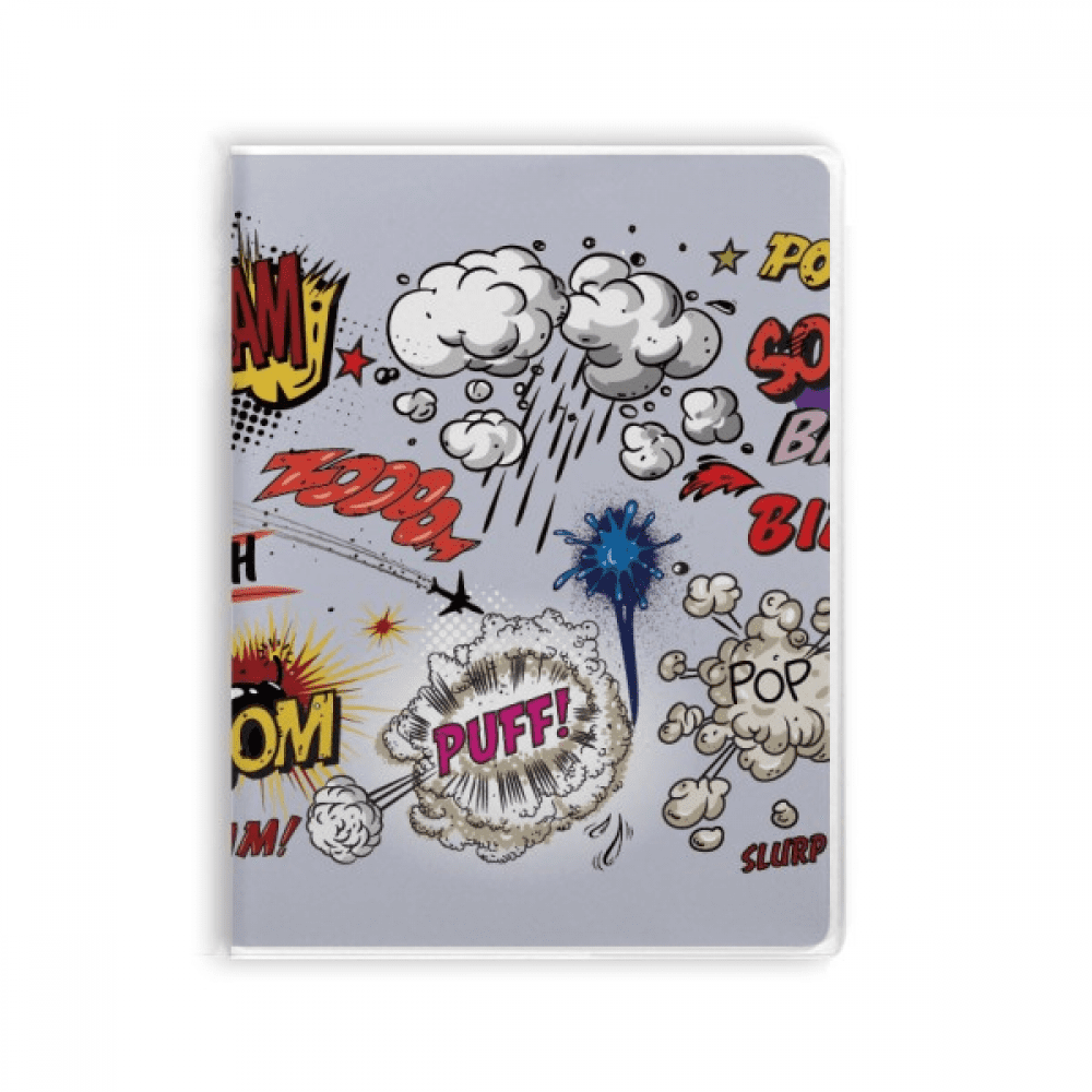 Cartoon Dialog Box Diagram Notebook Gum Cover Diary Soft Cover Journal ...
