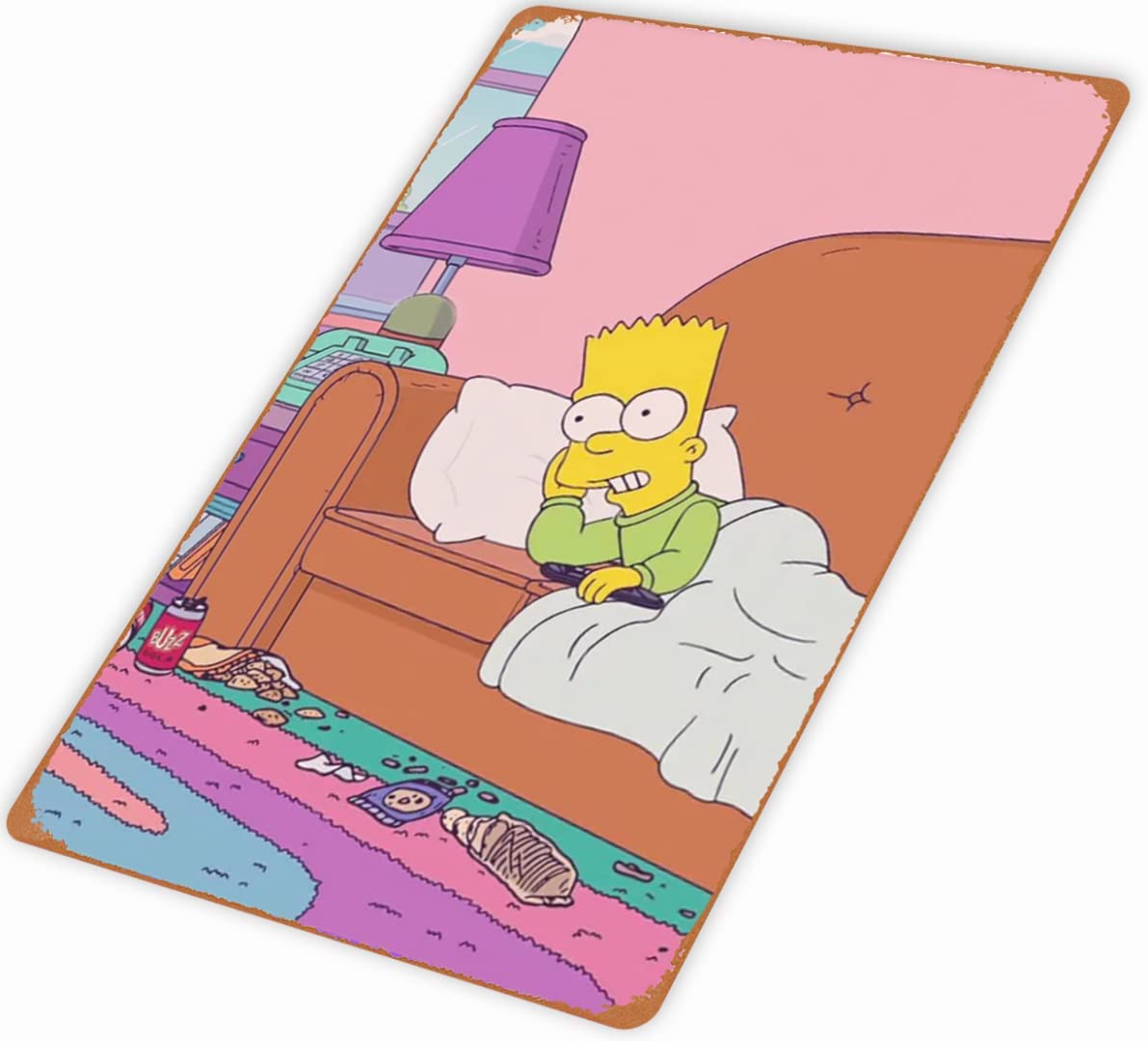 Cartoon Diamond Art Kits for Adults Bart Simpson's Leisure Time At Home ...