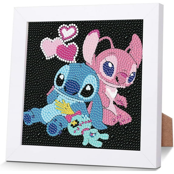 Cartoon Diamond Art Painting Kits for Kids with Frame,Cartoon Diamond ...