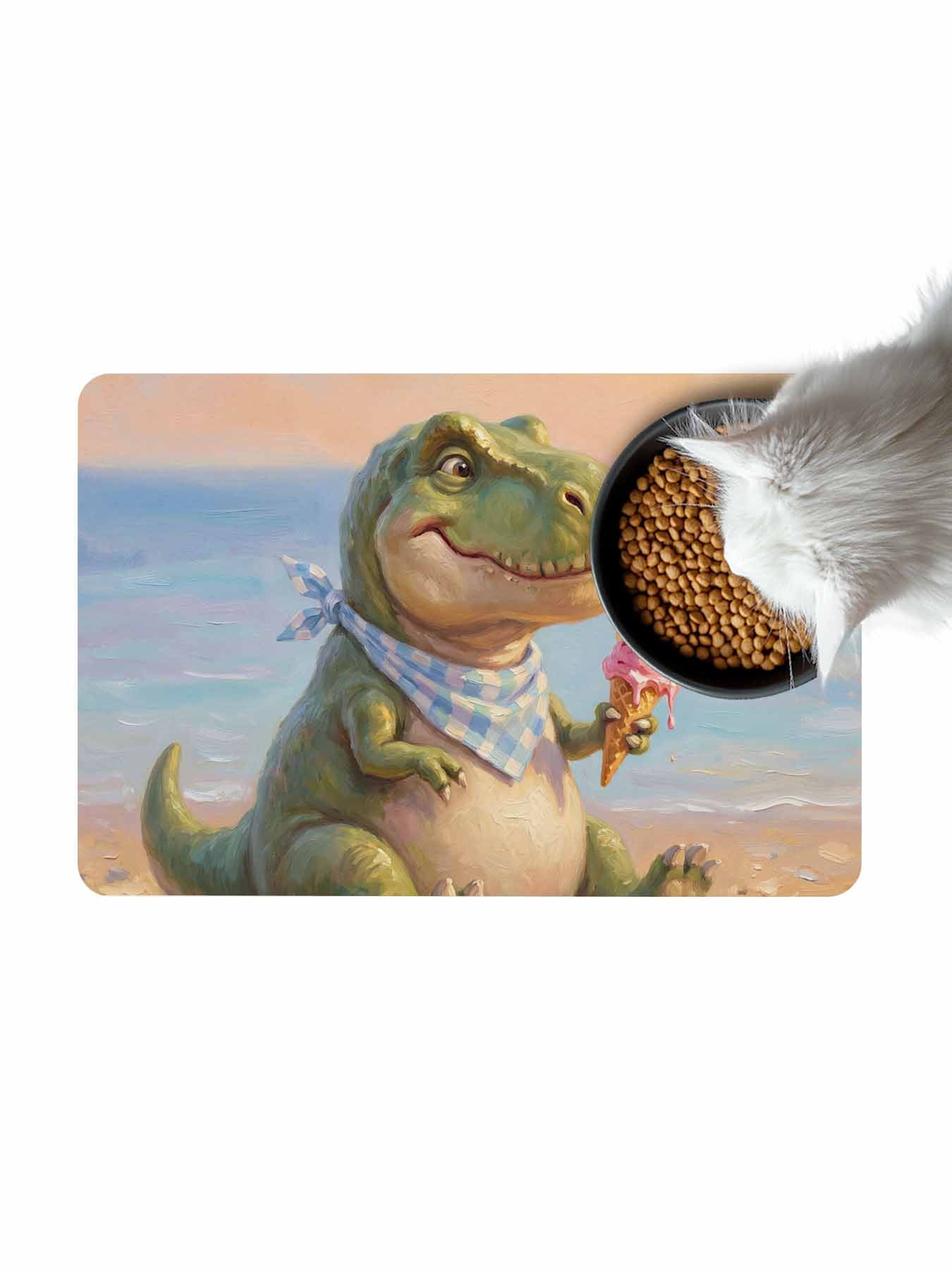Cartoon Dinosaur Doormat Non Slip Diatomaceous Earth Door Mat Absorbent ...