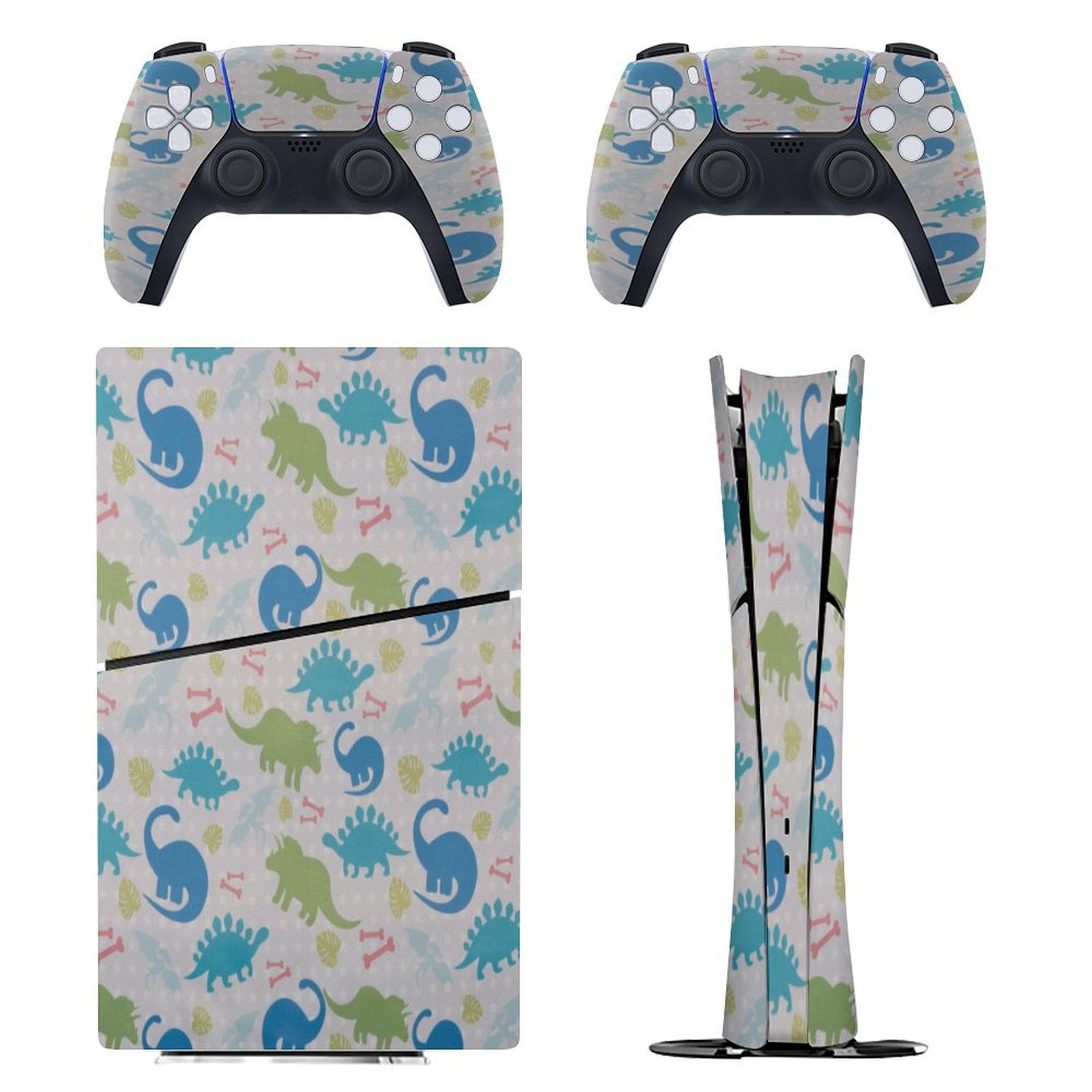 Cartoon Dinosaur PS5/PS5 Pro/PS5 Slim Digital Disc Skin Sticker For ...