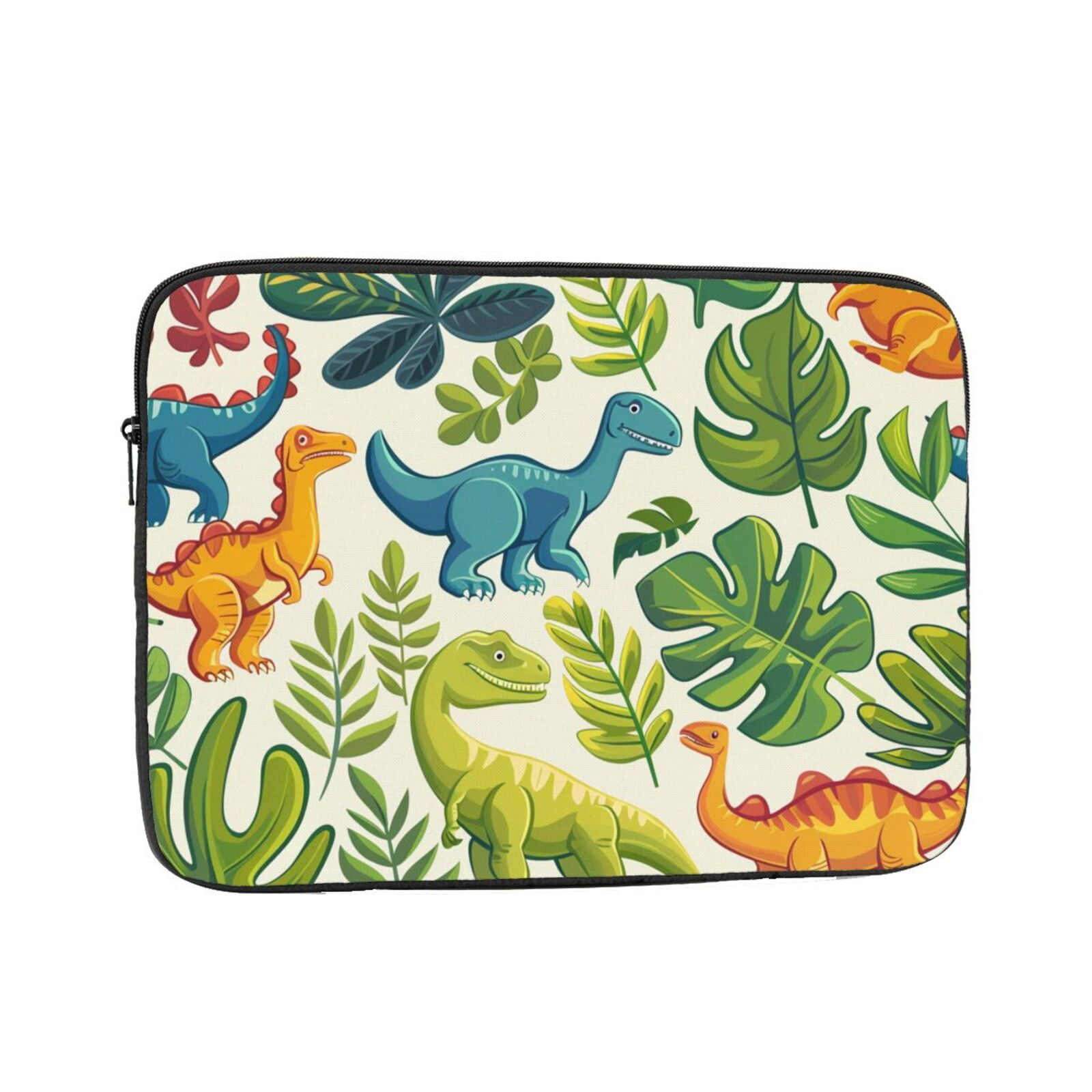 Cartoon Dinosaur Pattern Laptop Sleeve Bag Compatible With MacBook Air ...