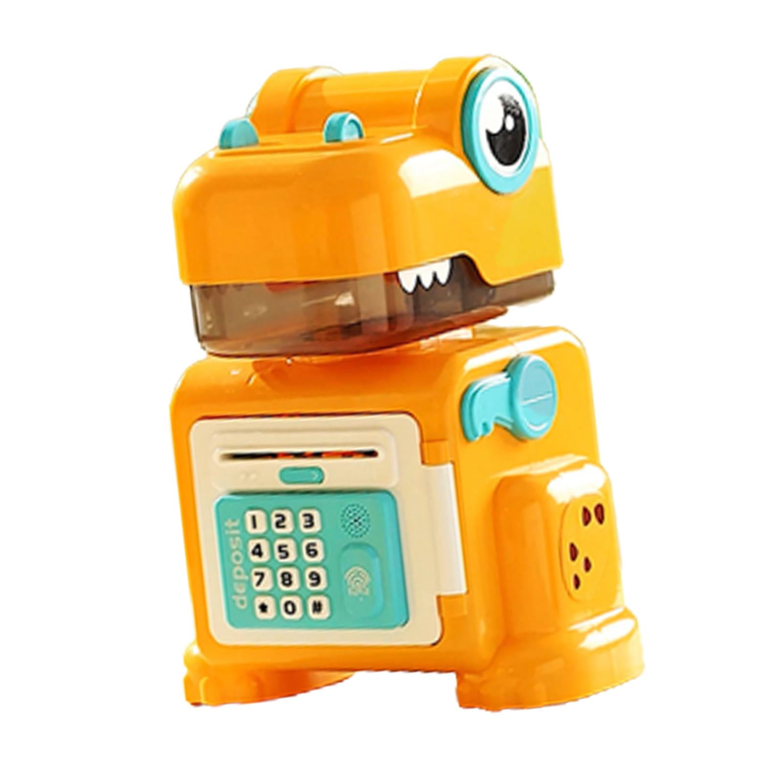 Cartoon Dinosaur Piggy Bank Electronic Mini Piggy Bank for Kids 5 6 7 8 ...