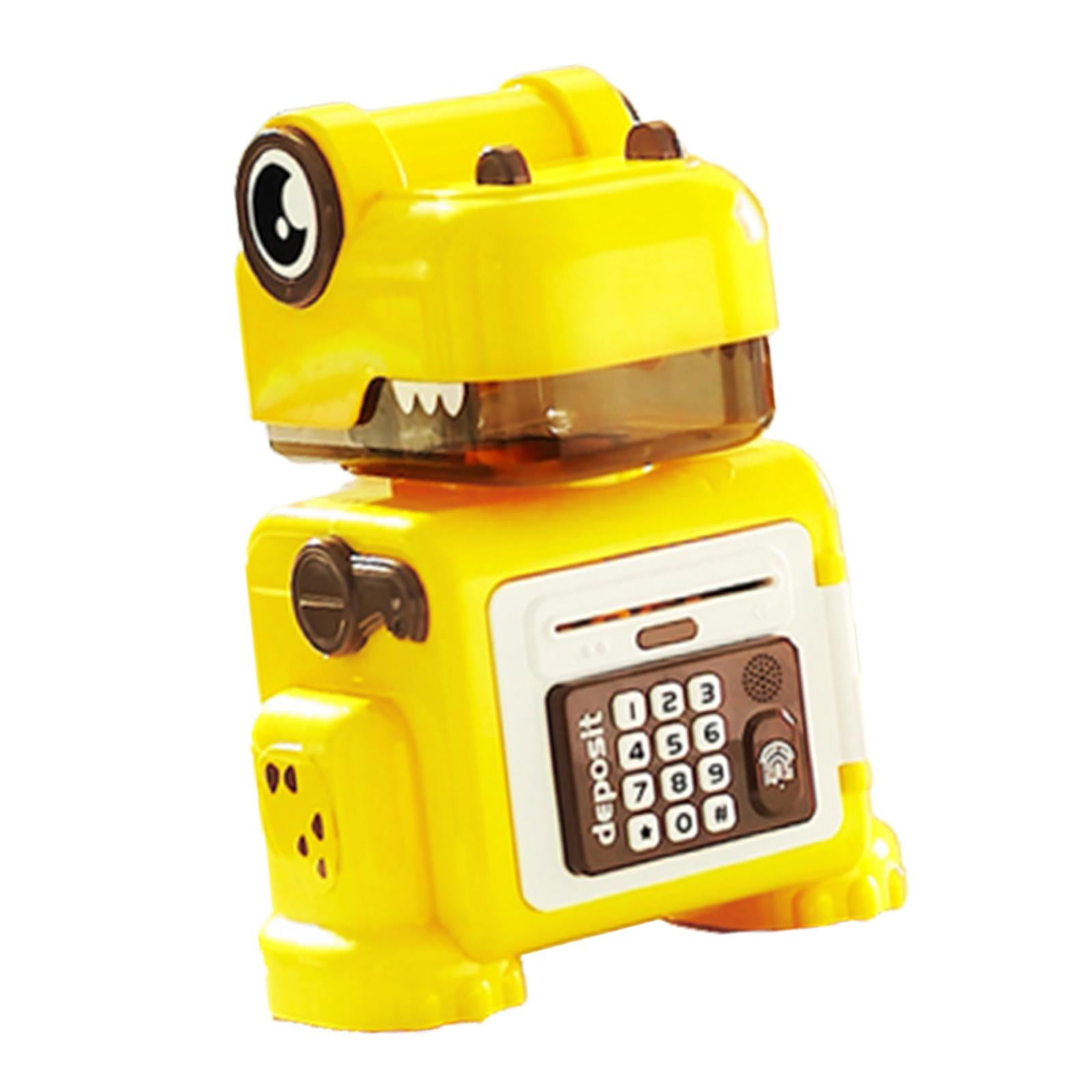 Cartoon Dinosaur Piggy Bank Electronic Mini Piggy Bank for Kids 5 6 7 8 ...