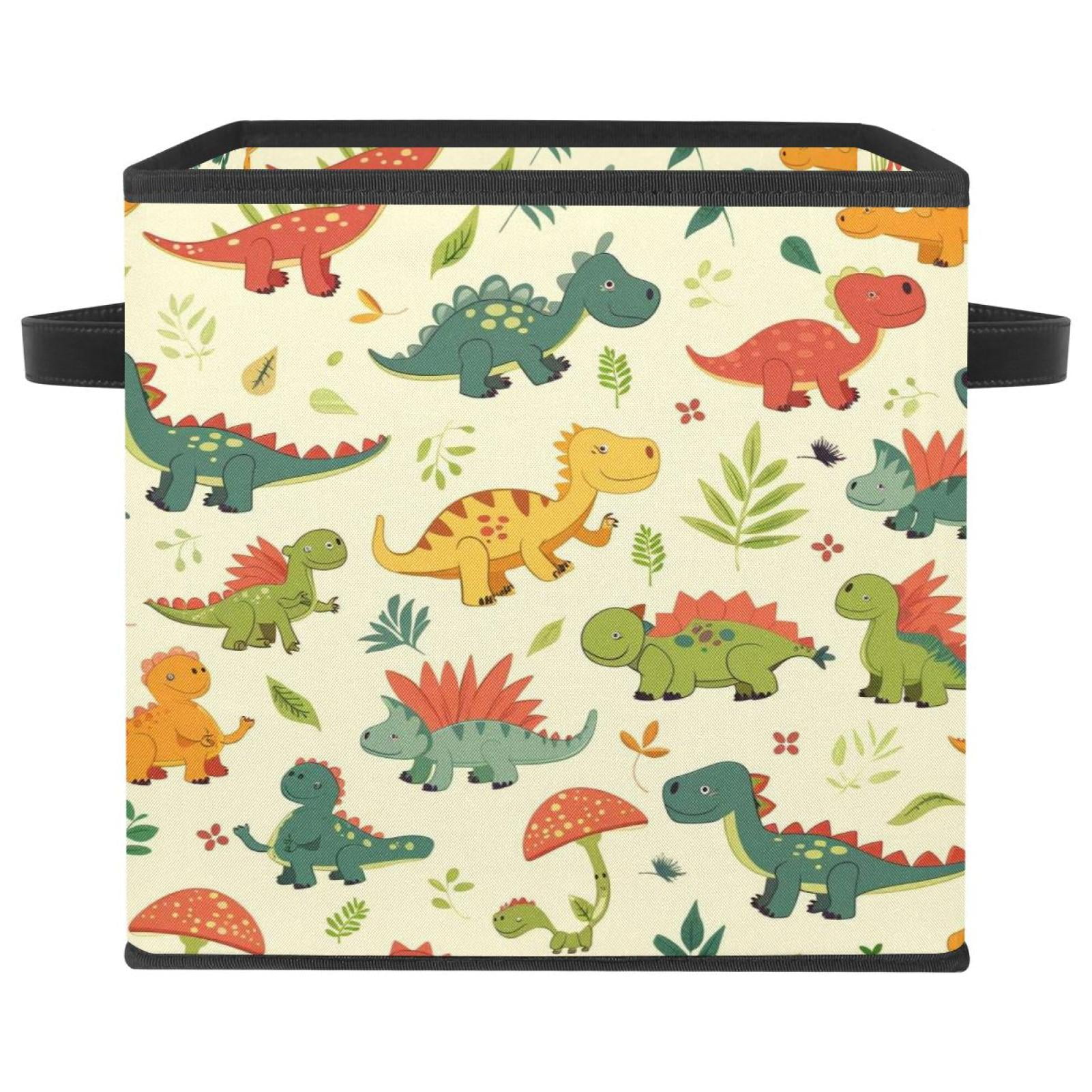 Cartoon Dinosaur Storage Bins, Extra Large Closet Storage Cube for ...