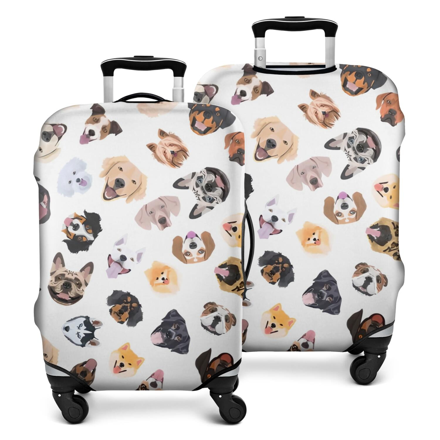 Cartoon Dog Luggage Cover Fashion Suitcase Cover Baggage Covers Fit 25 ...