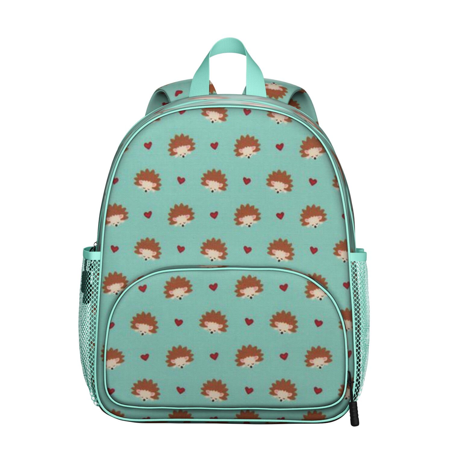 Cartoon Dog Print Backpack - Waterproof & Functional for School Use ...