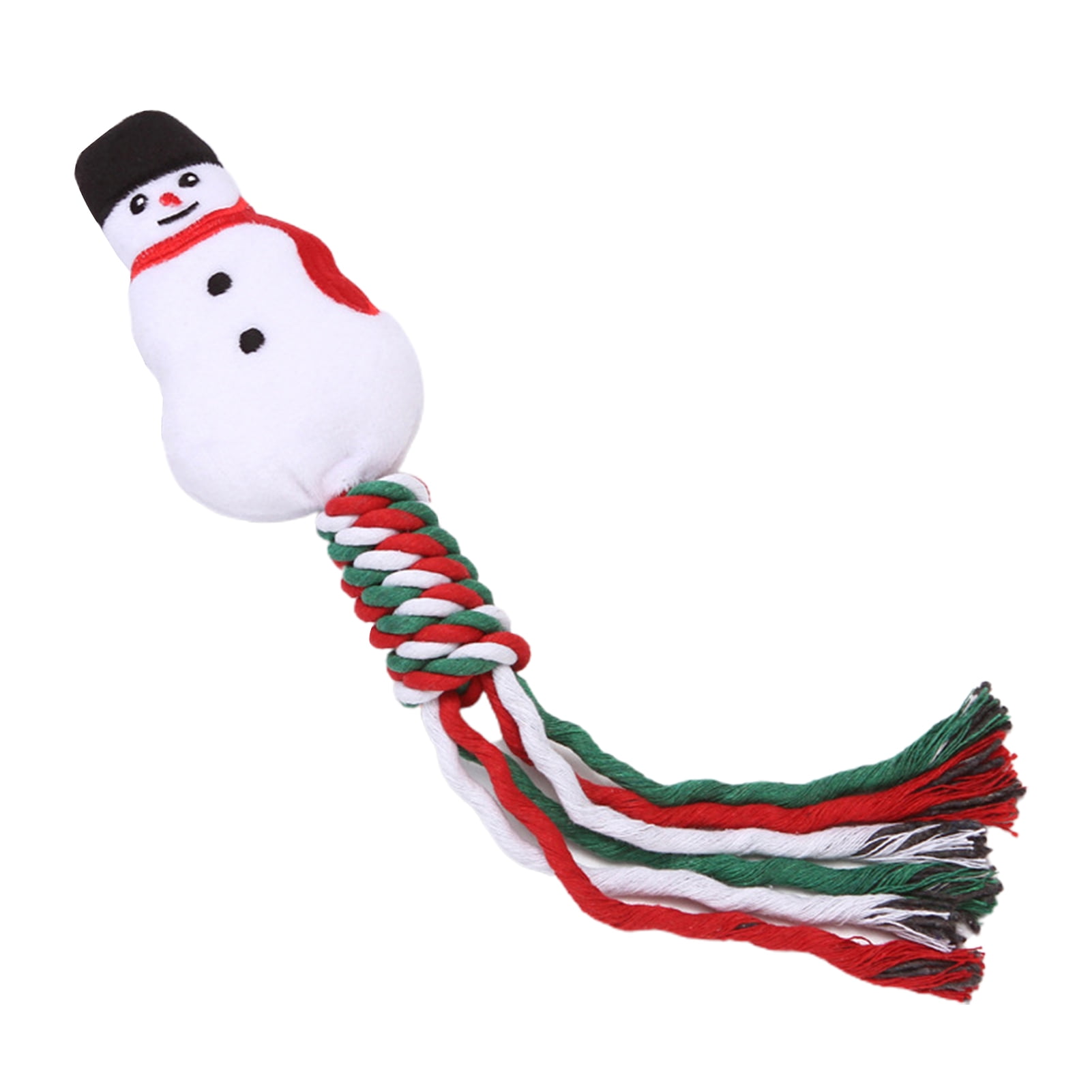 Cartoon Dog Rope Knot Toy - Interactive, Bite-Resistant, Soft Fabric ...