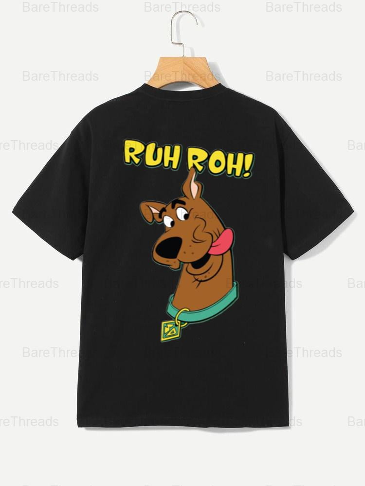 Cartoon Dog Ruh Roh T-Shirt - Funny Graphic Tee , For Men/Women,Up to ...