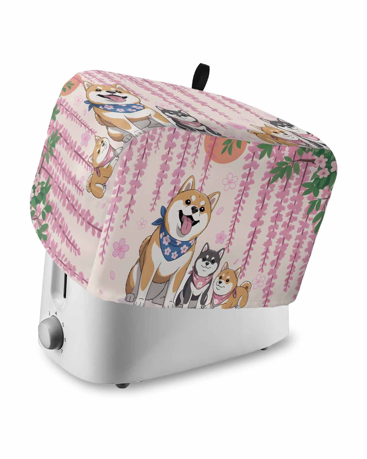 Cartoon Dogs Toaster Cover 2 Slice, Small Kitchen Appliance Covers ...