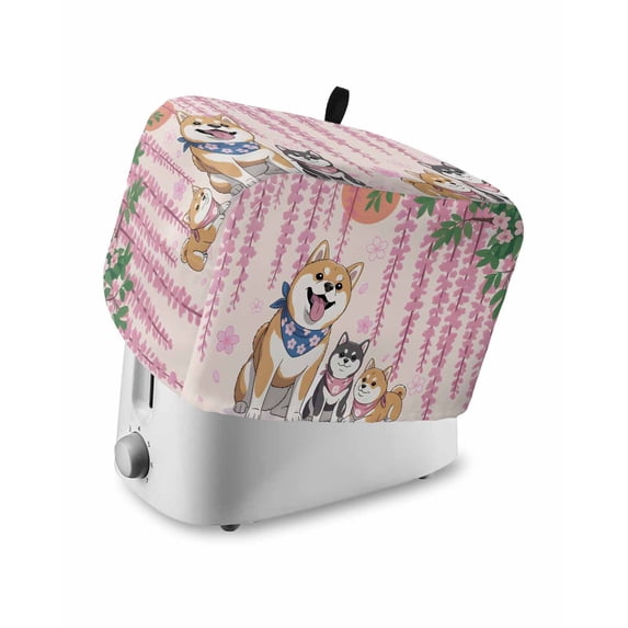 Cartoon Dogs Toaster Cover 2 Slice, Small Kitchen Appliance Covers ...