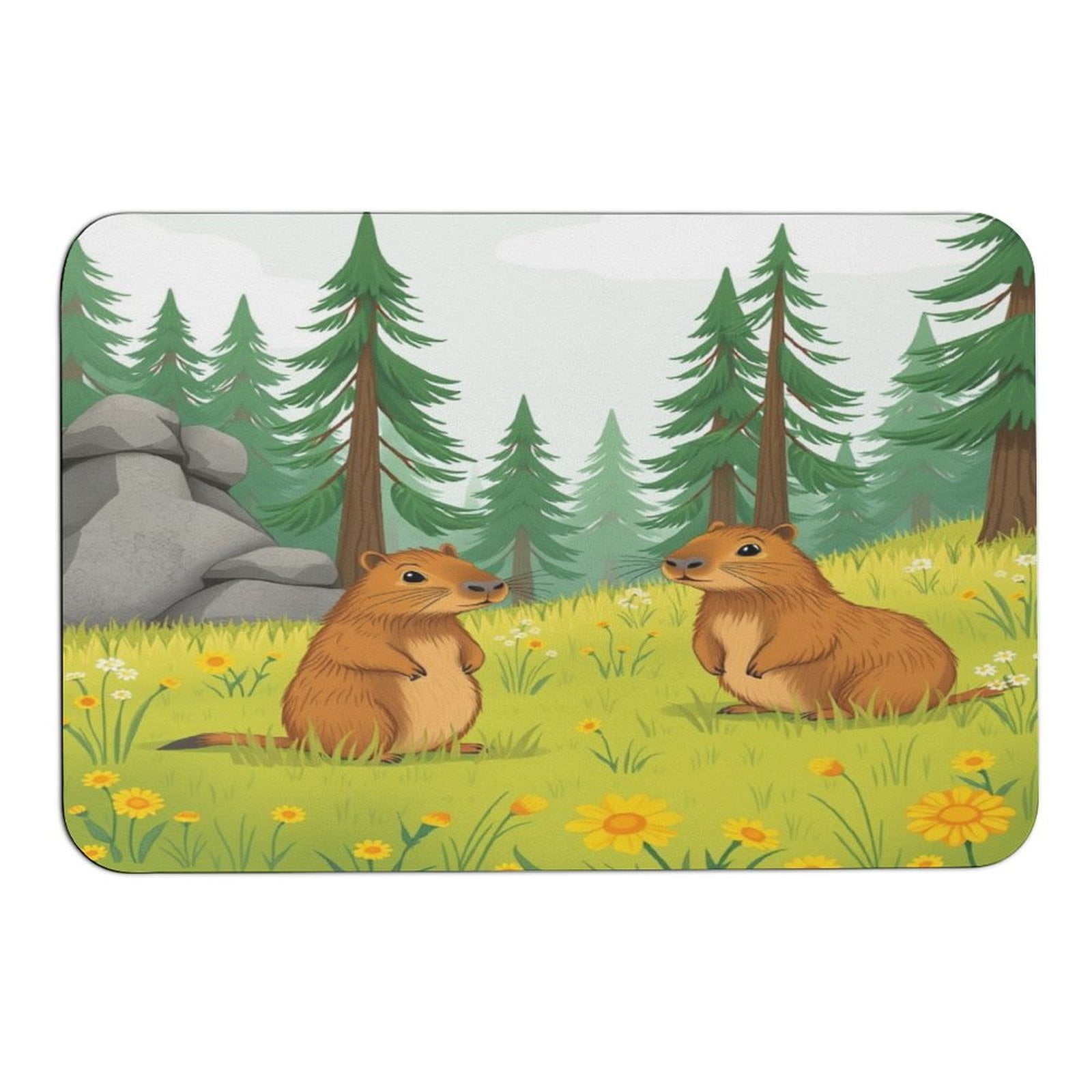 Cartoon Dolphin Floor Mat Kitchen Bedroom Decor Carpet Home Hallway ...