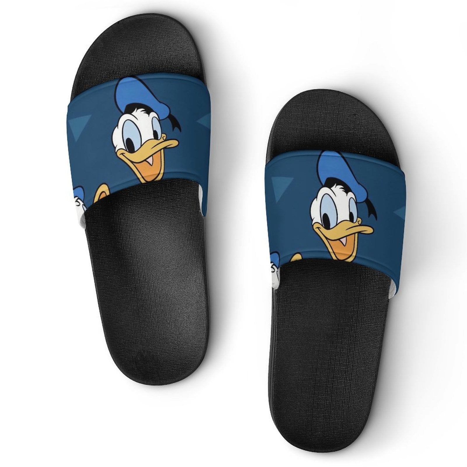 Cartoon Donald Duck Beach Sandals for Men and Women,Summer Novelty Open ...