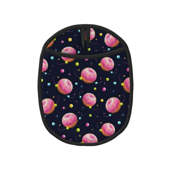 Cartoon Donut Planets Pot Holders for Kitchen - Heat Resistant Oven ...