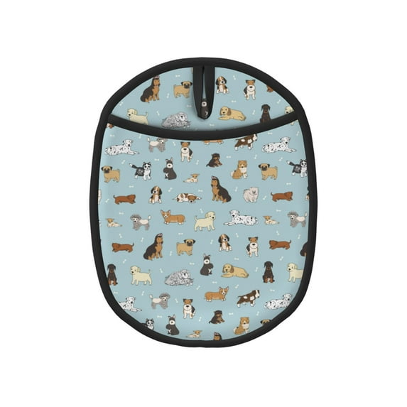 Cartoon Doodle Puppy Pot Holders for Kitchen - Heat Resistant Oven ...