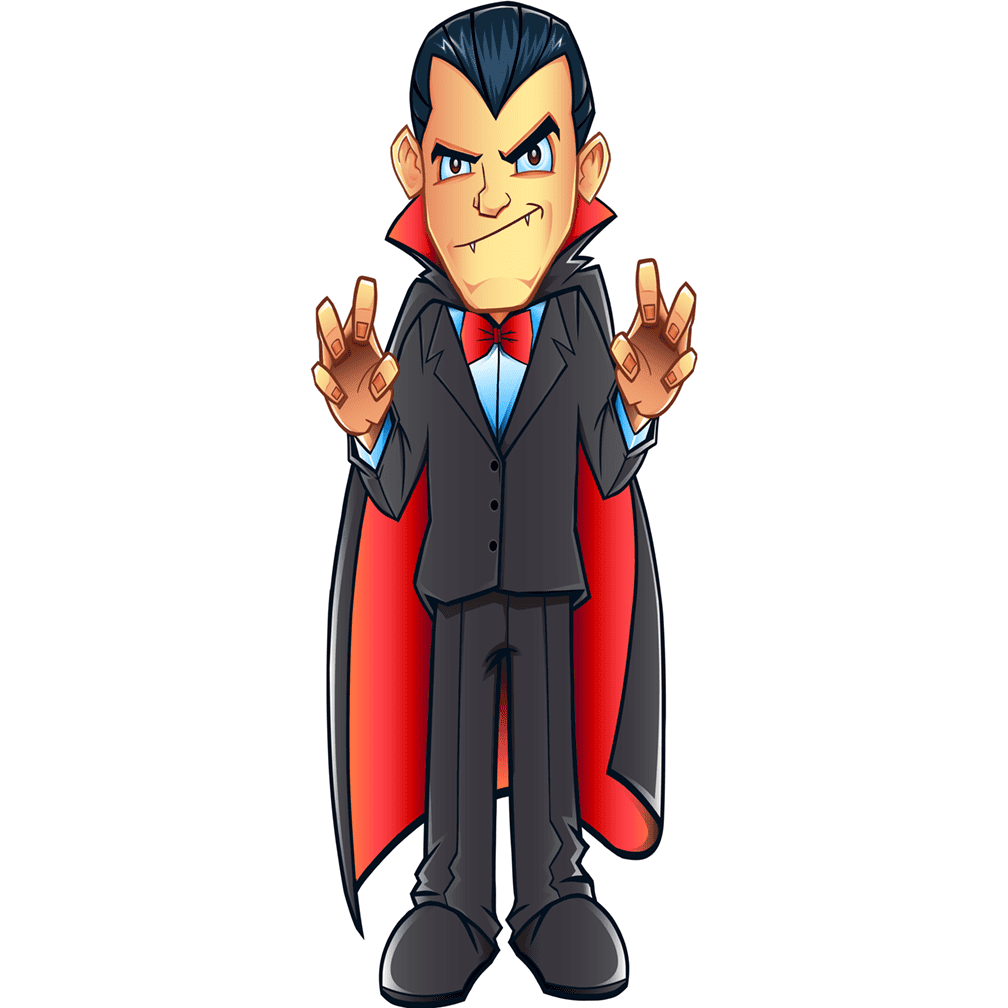 Cartoon Dracula Cardboard Cutout Standee Standup - Walmart.com
