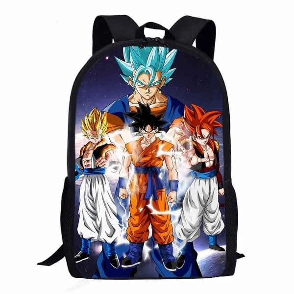 Cartoon Dragon Ball Backpack Dragonball Schoolbag Comfortable Backpack ...
