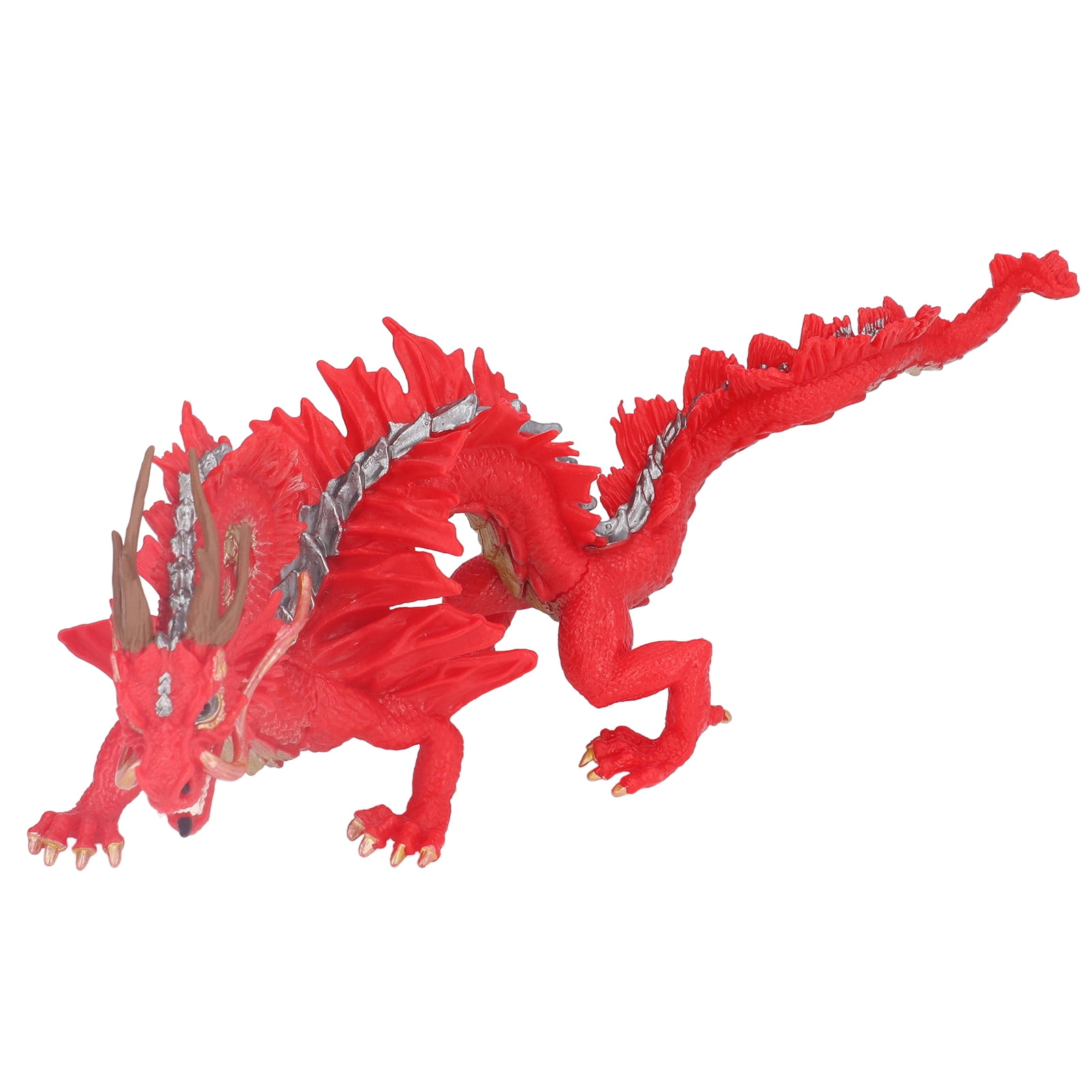 Cartoon Dragon Figure Model Auspicious Mythical China Dragon Figurine ...