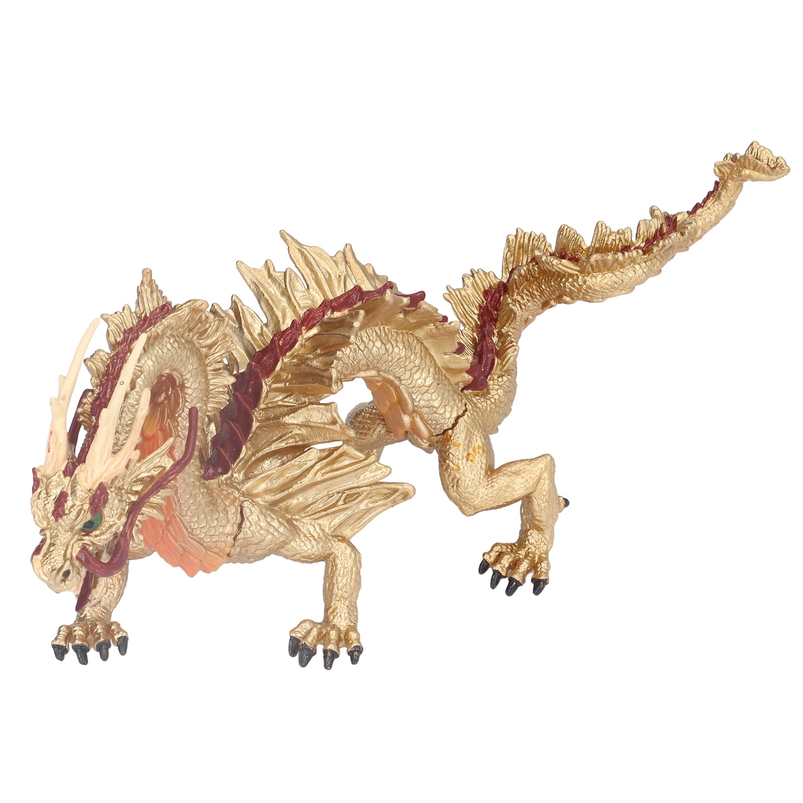 Cartoon Dragon Figure Model Auspicious Mythical China Dragon Figurine ...