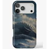 Cartoon Dragon with Orange Scales H21022 Phone Case for iPhone 11 to 17 ...