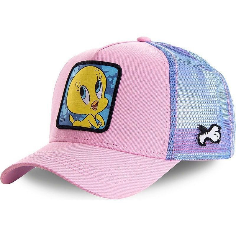 Cartoon Duck Anime Embroidered Hat Trucker Hat Big Mouth Monster Mesh ...