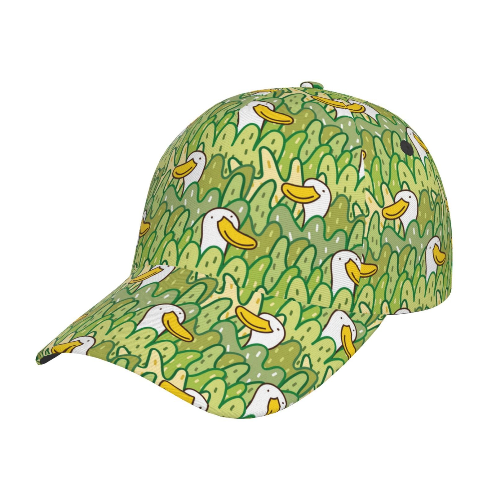Cartoon Duck Baseball Caps - Adjustable Golf Dad Hat for Men Women Cool ...