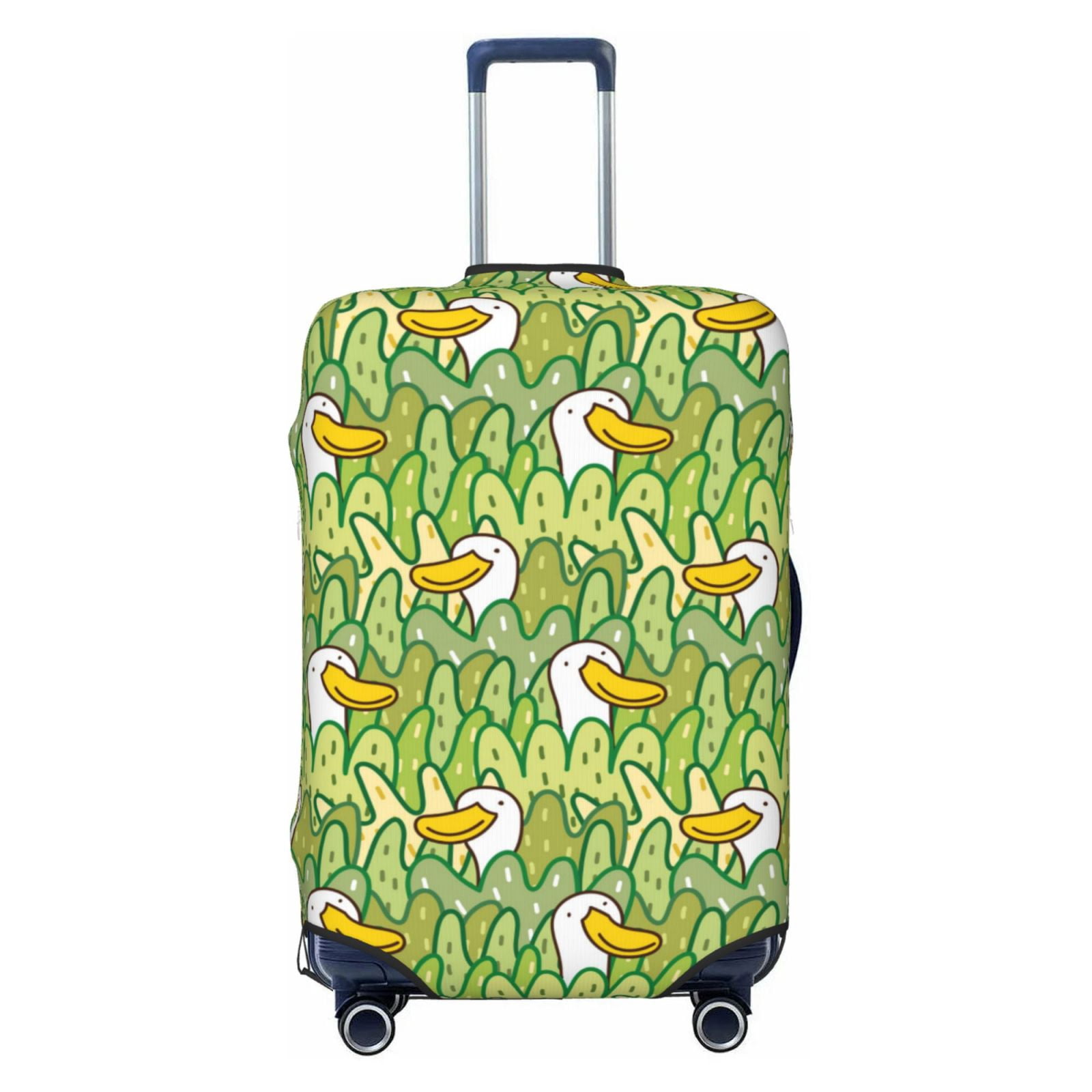 Cartoon Duck Luggage Cover for Travel Business Trip, Suitcase Covers ...