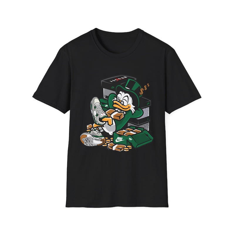 Cartoon Duck Sneaker Stacking T-Shirt, Sneakerhead Shoe Boxes Graphic ...
