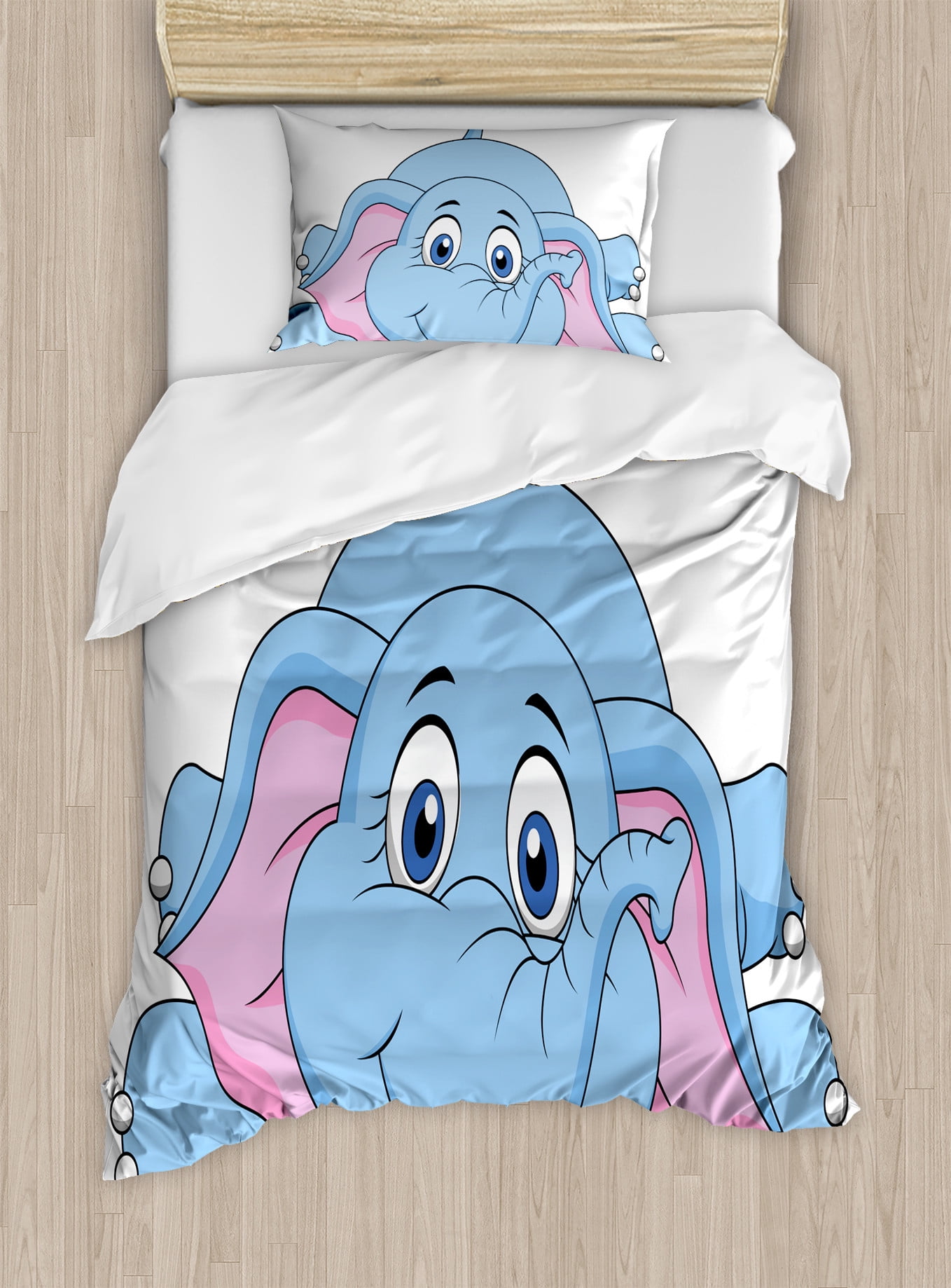Cartoon Duvet Cover Set, Playroom Girls Boys Art Comic Print ...