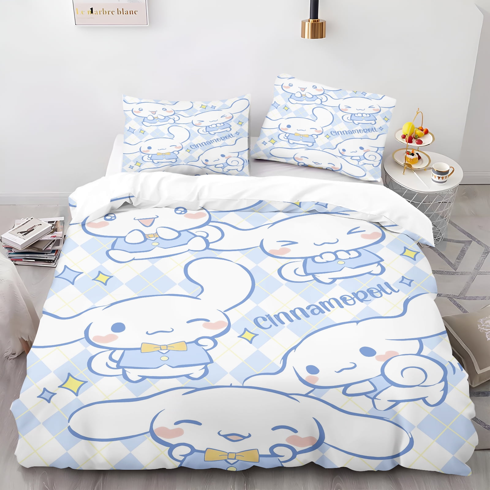 Cartoon Duvet Cover Without Filling Cinnamoroll Home Pillowcase Set ...