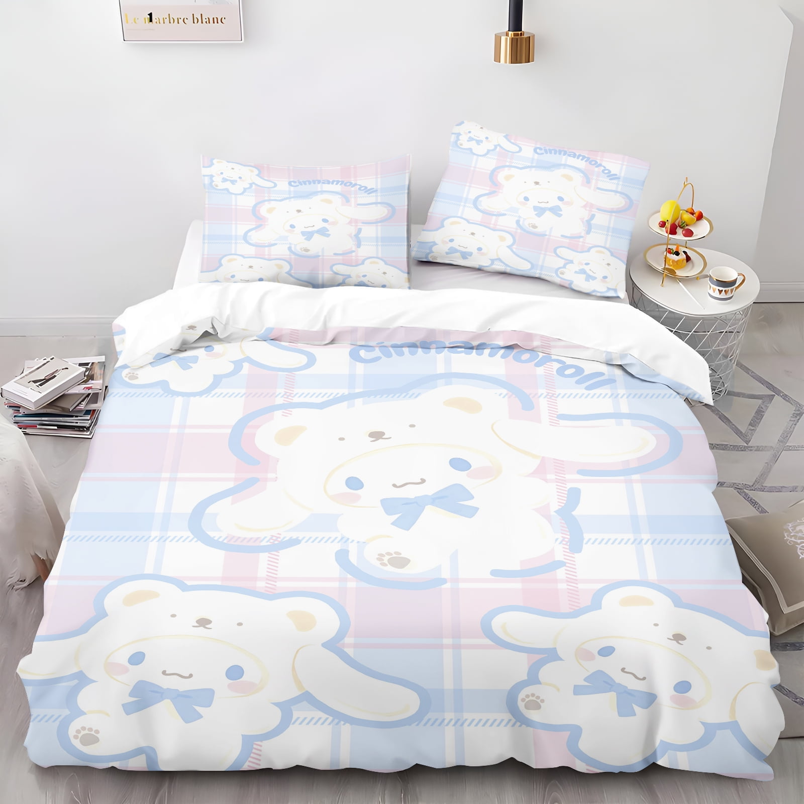 Cartoon Duvet Cover Without Filling Cinnamoroll Home Pillowcase Set ...