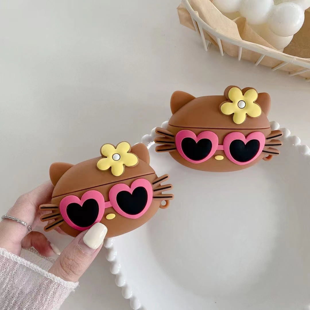 Cartoon Earphone Case for Apple AirPods 1 2 3 Pro 2 Case 3D Cute Anime ...