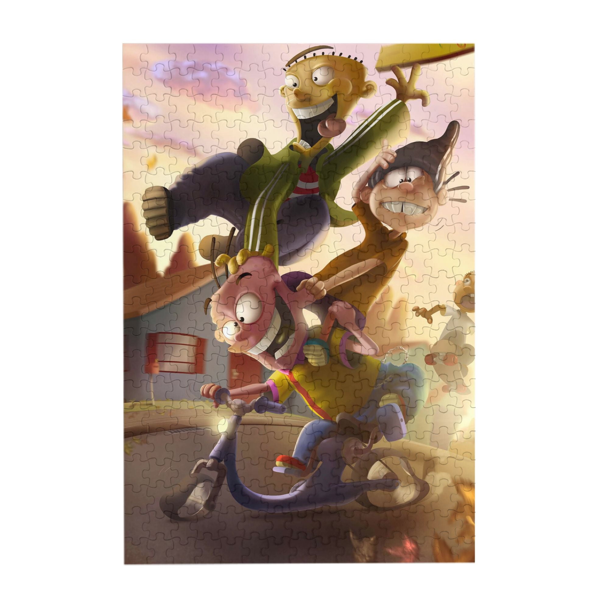 Cartoon Ed Edd N Eddy Wooden Jigsaw Puzzle For Adults 300 Piece Puzzle ...