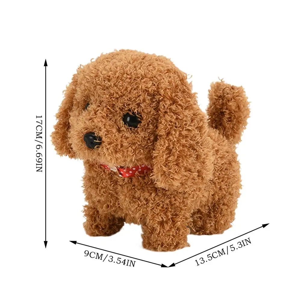 Cartoon Electric Rabbit Interactive Plush Toys Simulation Bunny Walking ...