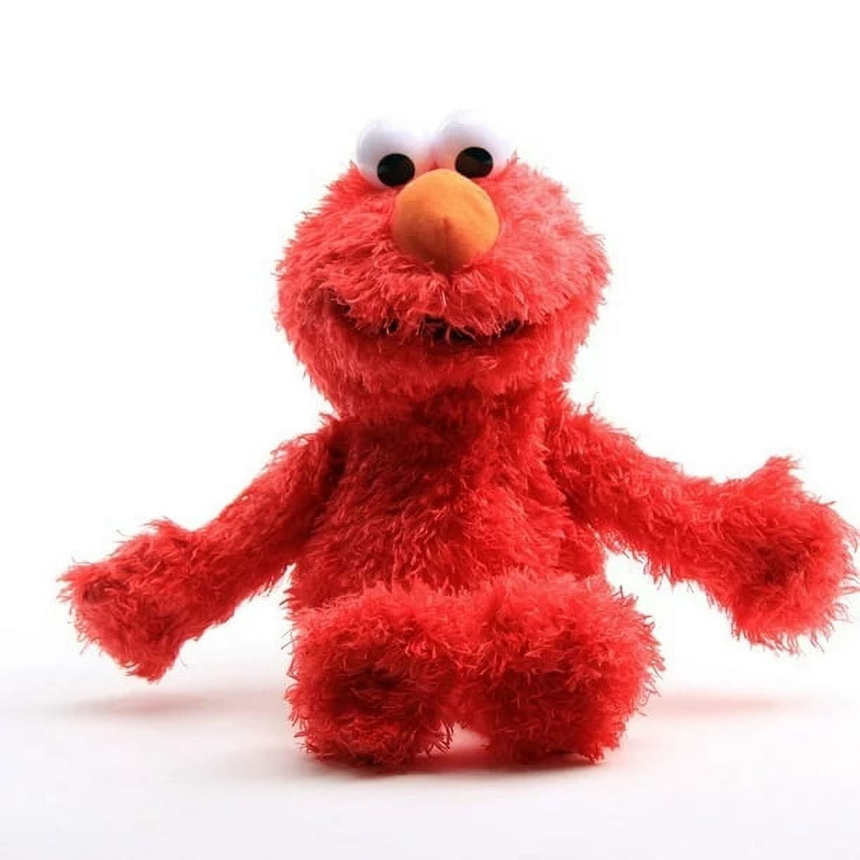 Cartoon Elmo bag plush hand puppet red hand puppet 30cm Plush Toy Soft ...