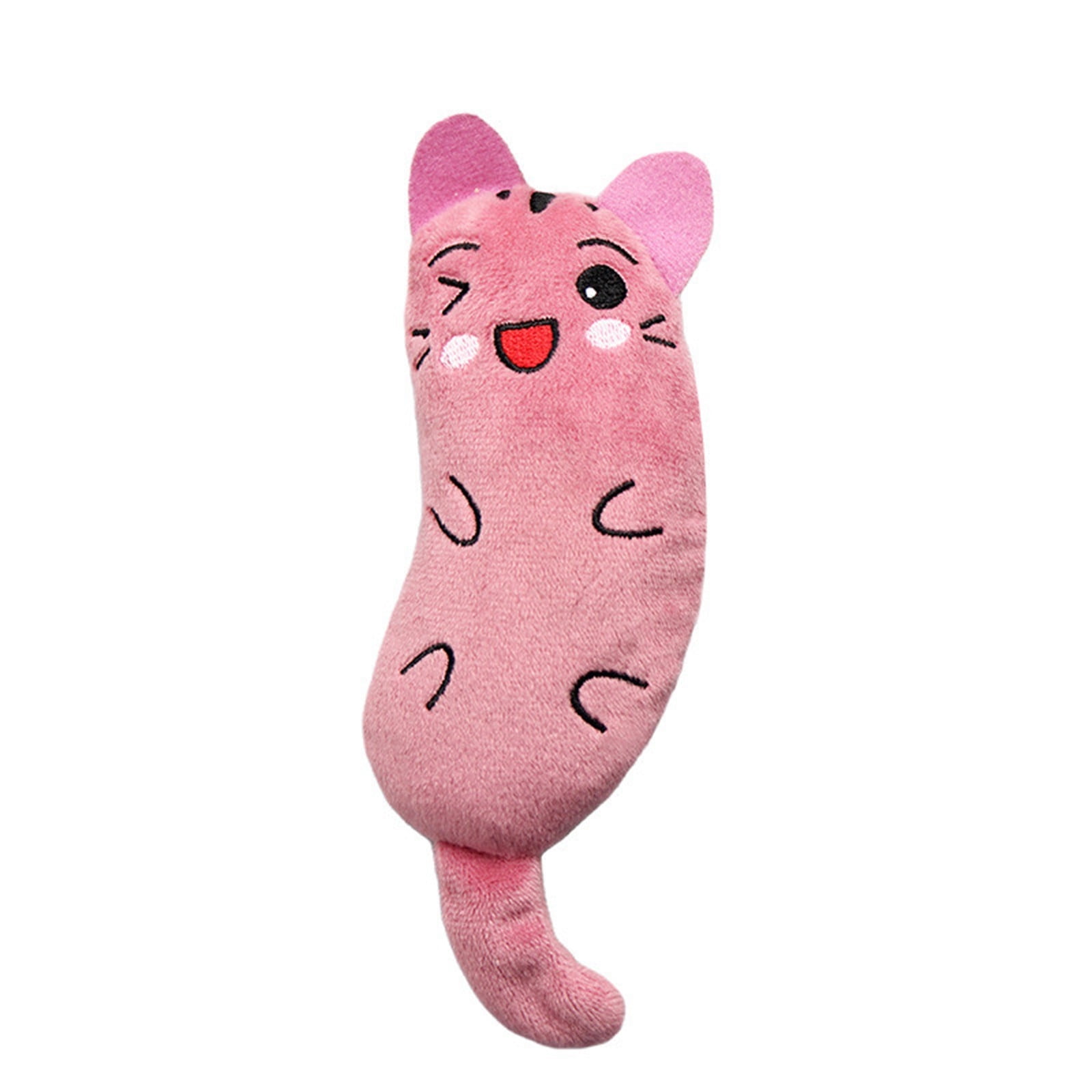 Cartoon Expression Catnip Plush Toy With Adorable Cartoon Facial Design ...