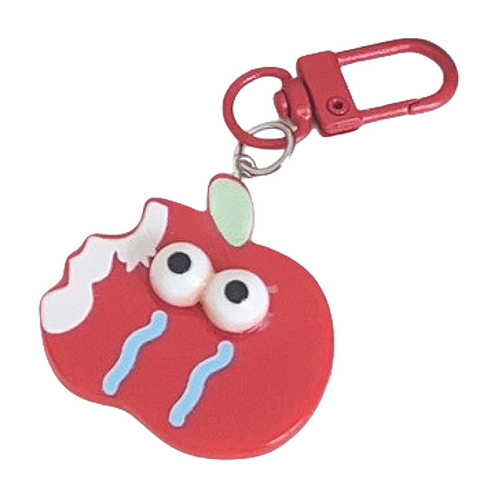 Cartoon Expressive Face Keychain For Bags Purses - Sturdy Keyring ...