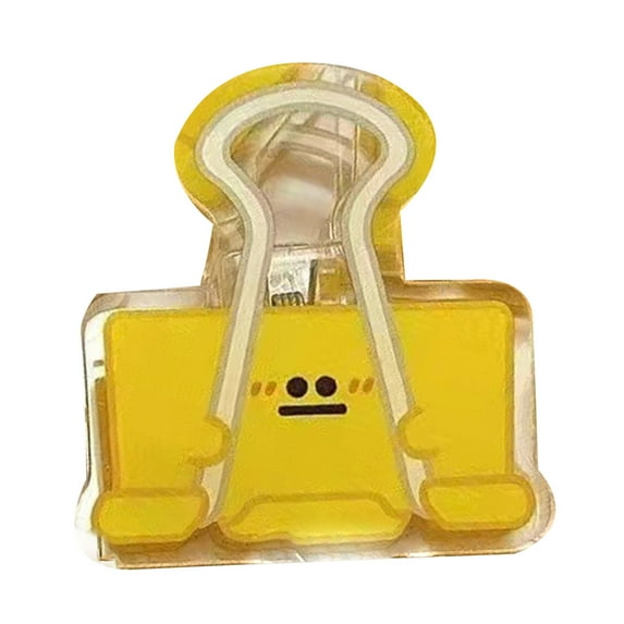 Cartoon Eye Acrylic Clip File Paper Clamps for Craft Bag Photo Drawing ...