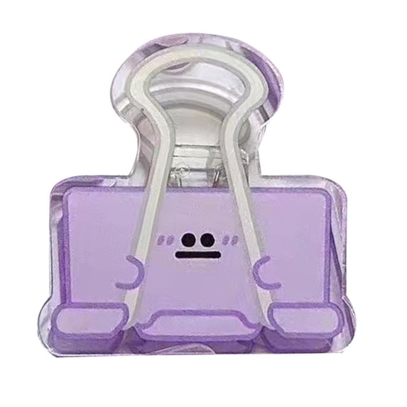 Cartoon Eye Acrylic File Clip 45mm Acrylic Paper Clip Paper Clamps for ...