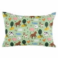 Cartoon Farm Throw Pillow Cover 20 x 30 Inch Decorative Pillow Cover ...