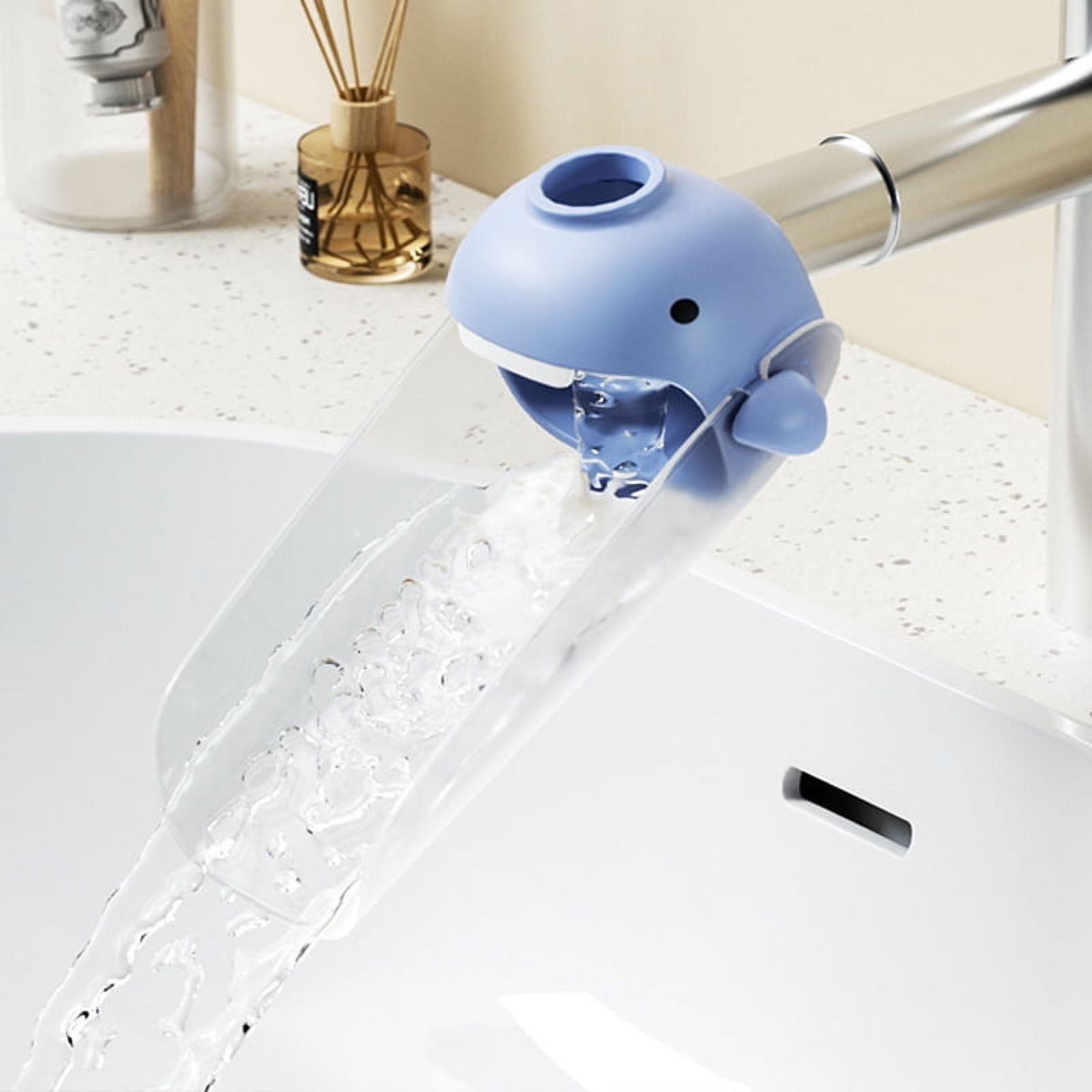 Cartoon Faucet Extender For Kids Hand Washing In Bathroom Sink Animals ...