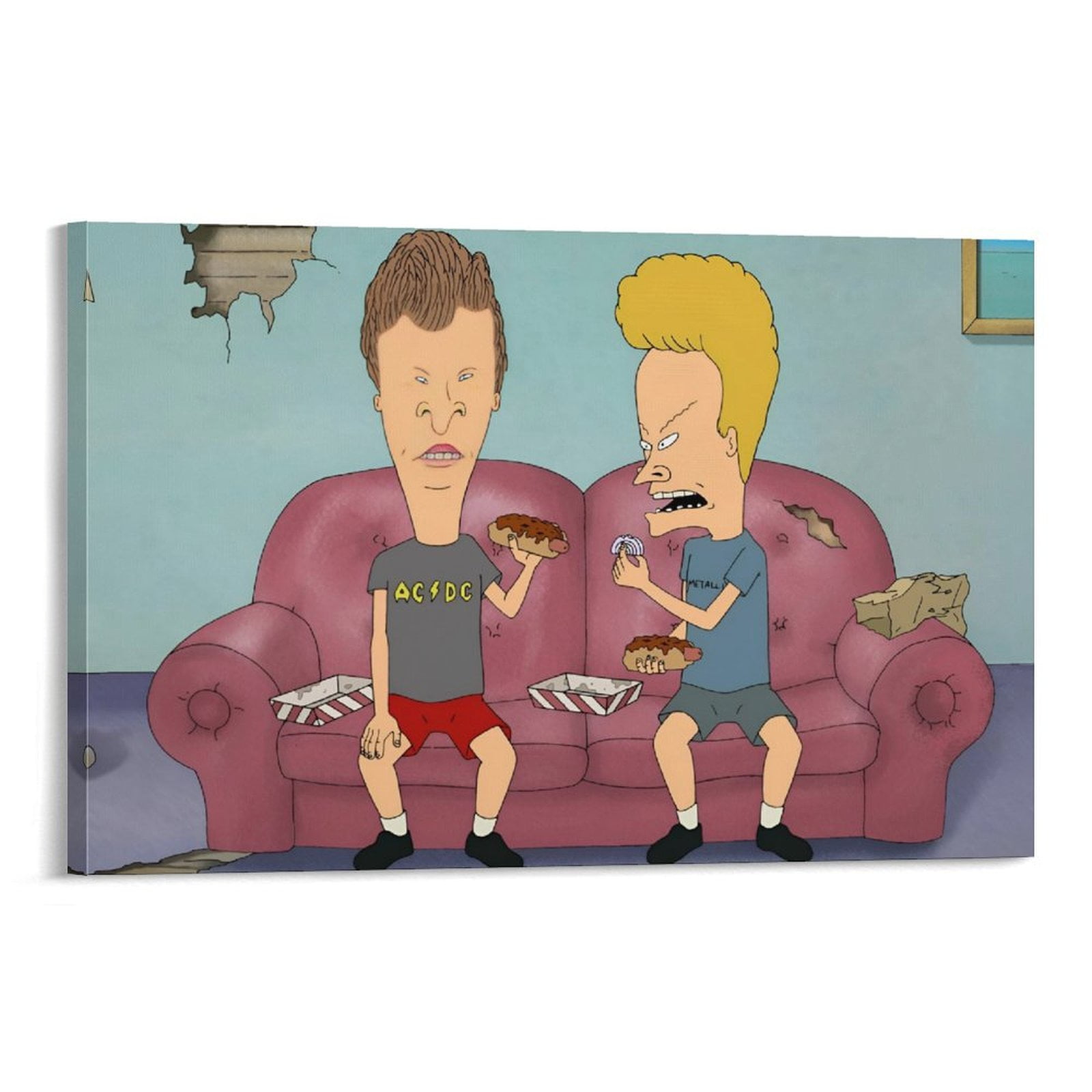 Cartoon Film Beavis And Butthead Poster Room Aesthetic Poster Print Art ...