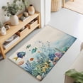 Cartoon Fish Summer Ocean Coral Rectangle Area Rug 2x3ft,Living Room ...