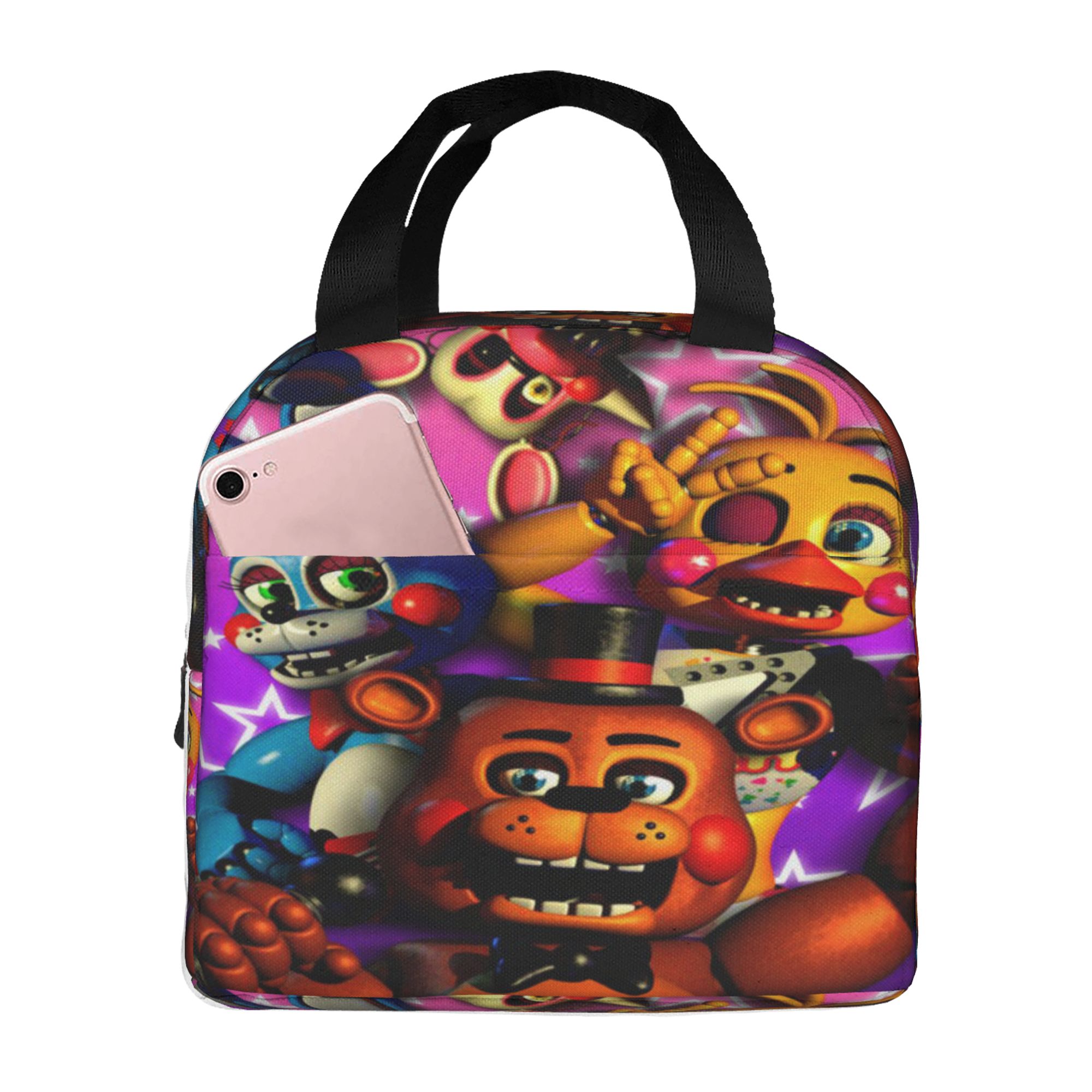 Five Nights At Fredd Lunch Box Insulated Lunch Bag Multifunctional ...